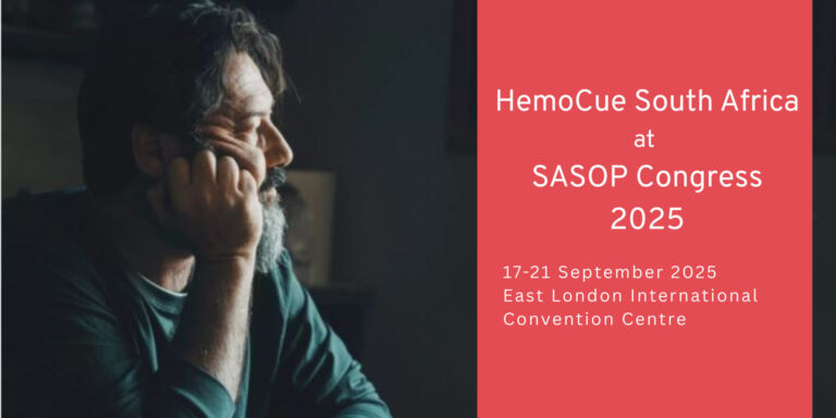 HemoCue exhibits at SASOP Congress 2025
